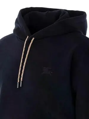 Burberry Burberry Embroidered Knight Stamp Hoodie Blue