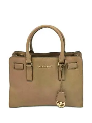 Michael Kors Leather Handbag - Neutrals