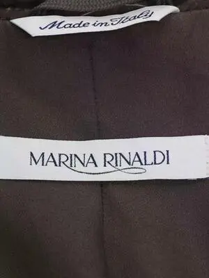 Marina Rinaldi Velvet Single-breasted Blazer
