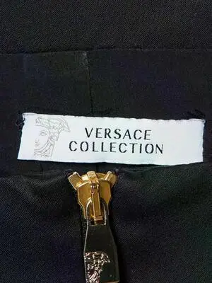 Versace Geometric Print Zip-up Jacket