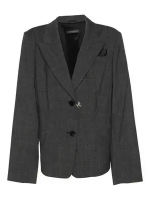 Marina Rinaldi Peak-lapels Blazer