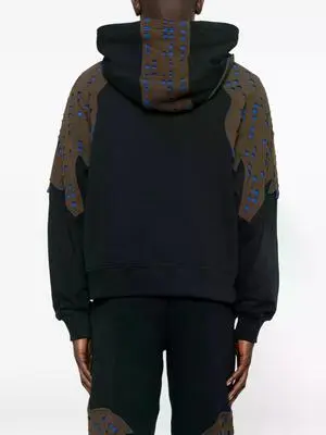 KIKO KOSTADINOV X Fox Lab Perforated Fleece Hoodie