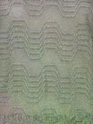 Missoni Metallic Pleated Top