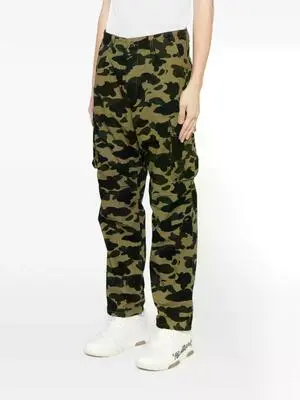 A BATHING APE Camouflage Cargo Trousers