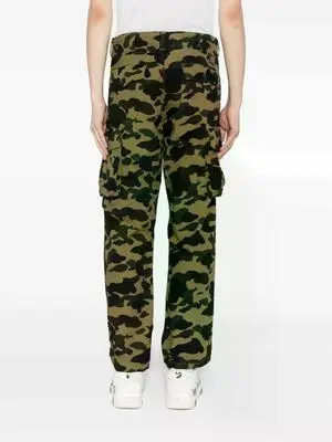 A BATHING APE Camouflage Cargo Trousers
