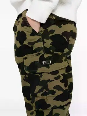 A BATHING APE Camouflage Cargo Trousers