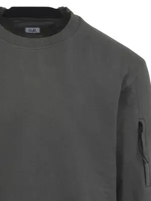 C.P. COMPANY Lens Detail Cotton Sweatshirt - Grey