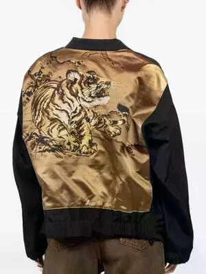 IBRIGU Jacquard Double-breasted Jacket