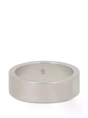 MAISON MARGIELA Numerical Band Ring - Silver