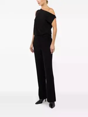 Norma Kamali Boot-cut Trousers - Black