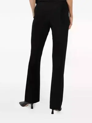 Norma Kamali Boot-cut Trousers - Black
