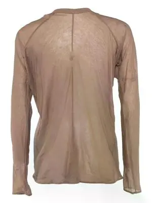 Marni Embellished Sheer V-neck T-shirt