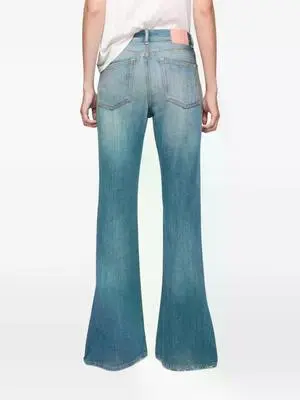 Acne Studios Flared Patch Trousers