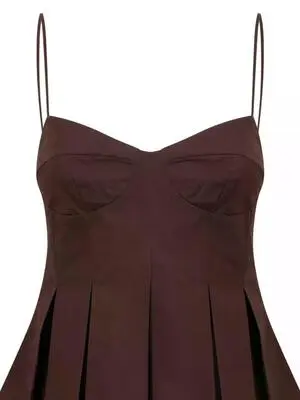 Clea Iris Pleat Top