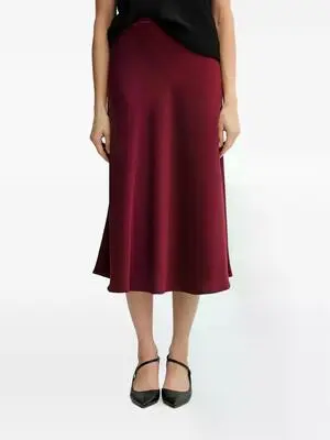 JOOP! Sophie Zip Fastening A-line Skirt - Red