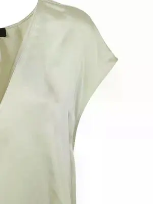 Fabiana Filippi V-neck Short-sleeve Blouse