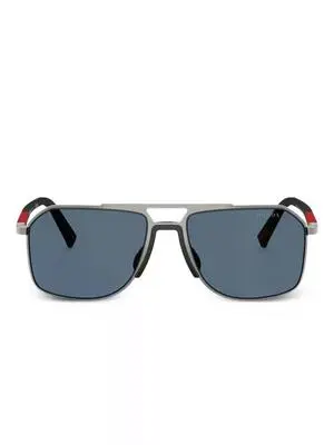 Prada Metal Frame Sunglasses - Silver