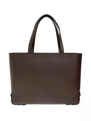 TOD'S Embossed Logo Tote Bag