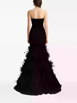 GEMY MAALOUF Strapless Mermaid Gown
