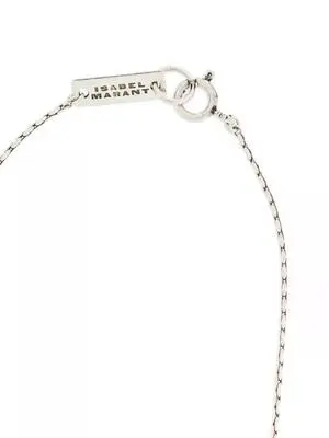 Isabel Marant Étoile Tone Teardrop Pendant Necklace