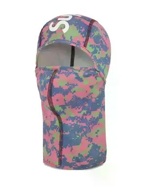 Supreme Heat Reactive Digi Camo Balaclava - Black