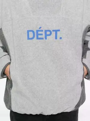 GALLERY DEPT. Logo Print Fleece Hoodie