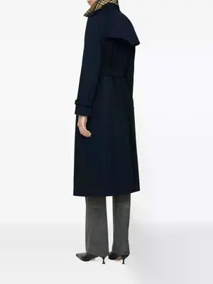 Burberry Waterloo Heritage Trench Coat - Blue