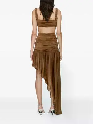 Christopher Esber Orion Swept Ruched Skirt