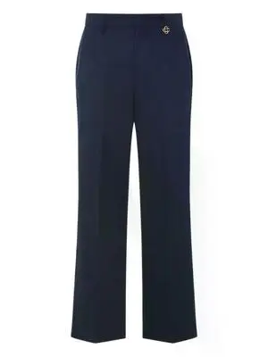 Casablanca Monogram Pattern Trousers
