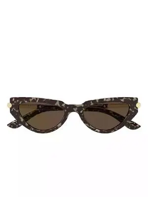 Alexander McQueen Cat-eye Sunglasses - Brown
