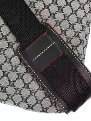 Celine 1990-2000s Macadam Pattern Messenger Bag