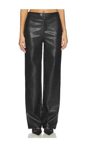 Lovers And Friends Black Wash Pants For Women