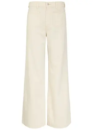 Veronica Beard Kasey Wide-leg Jeans