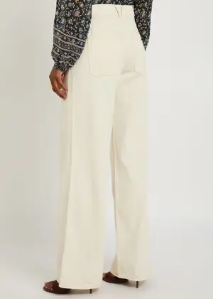 Veronica Beard Kasey Wide-leg Jeans