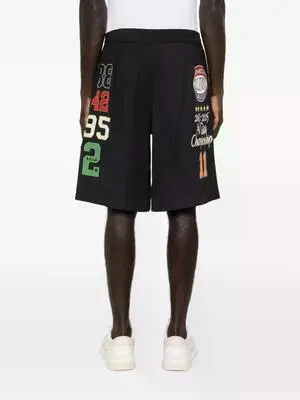 Amiri Graphic Drawstring Shorts