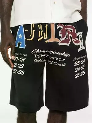 Amiri Graphic Drawstring Shorts