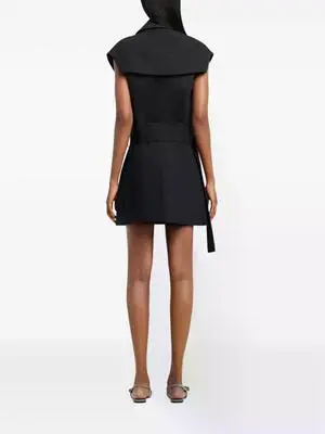 COURREGES Belted Sleeveless Jacket