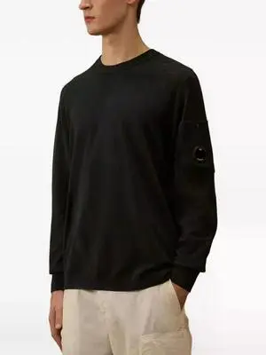C.P. COMPANY Sleeve Pocket Sweater - Grey