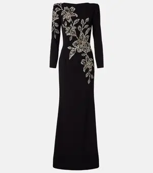 Jenny Packham Slipper Orchid Embellished Gown