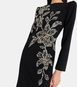 Jenny Packham Slipper Orchid Embellished Gown