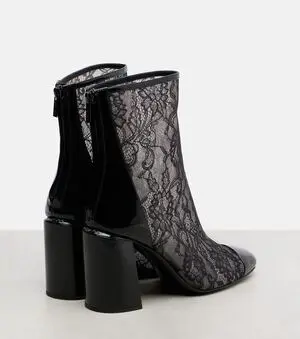 JIMMY CHOO Kisu 85 Lace Ankle Boots