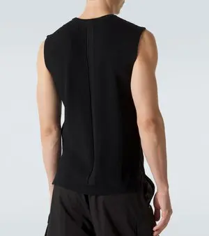 Rick Owens Ribbed-knit Virgin Wool Tank Top
