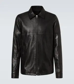 Rick Owens Brad Leather Jacket