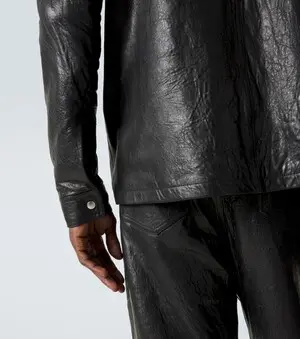 Rick Owens Brad Leather Jacket