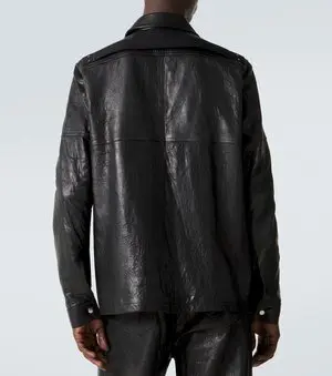 Rick Owens Brad Leather Jacket