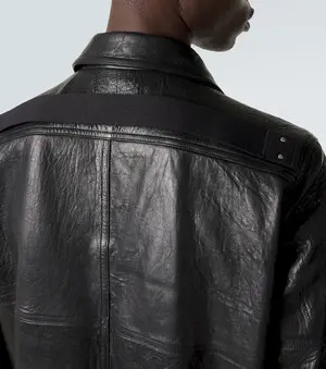 Rick Owens Brad Leather Jacket