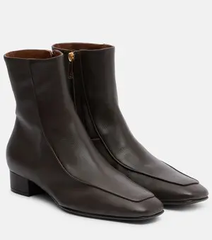 HERBERT LEVINE Leather Ankle Boots