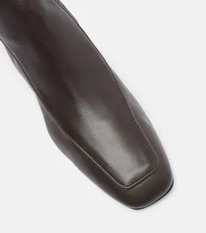 HERBERT LEVINE Leather Ankle Boots