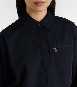 Veronica Beard Wilfred Technical Taffeta Shirt