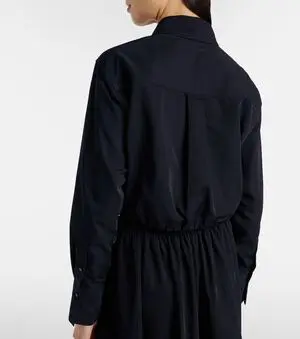 Veronica Beard Wilfred Technical Taffeta Shirt